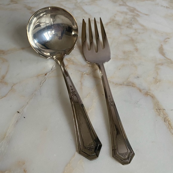 Sheffield | Dining | Antique Sheffield Silver Plated Serving Set | Poshmark